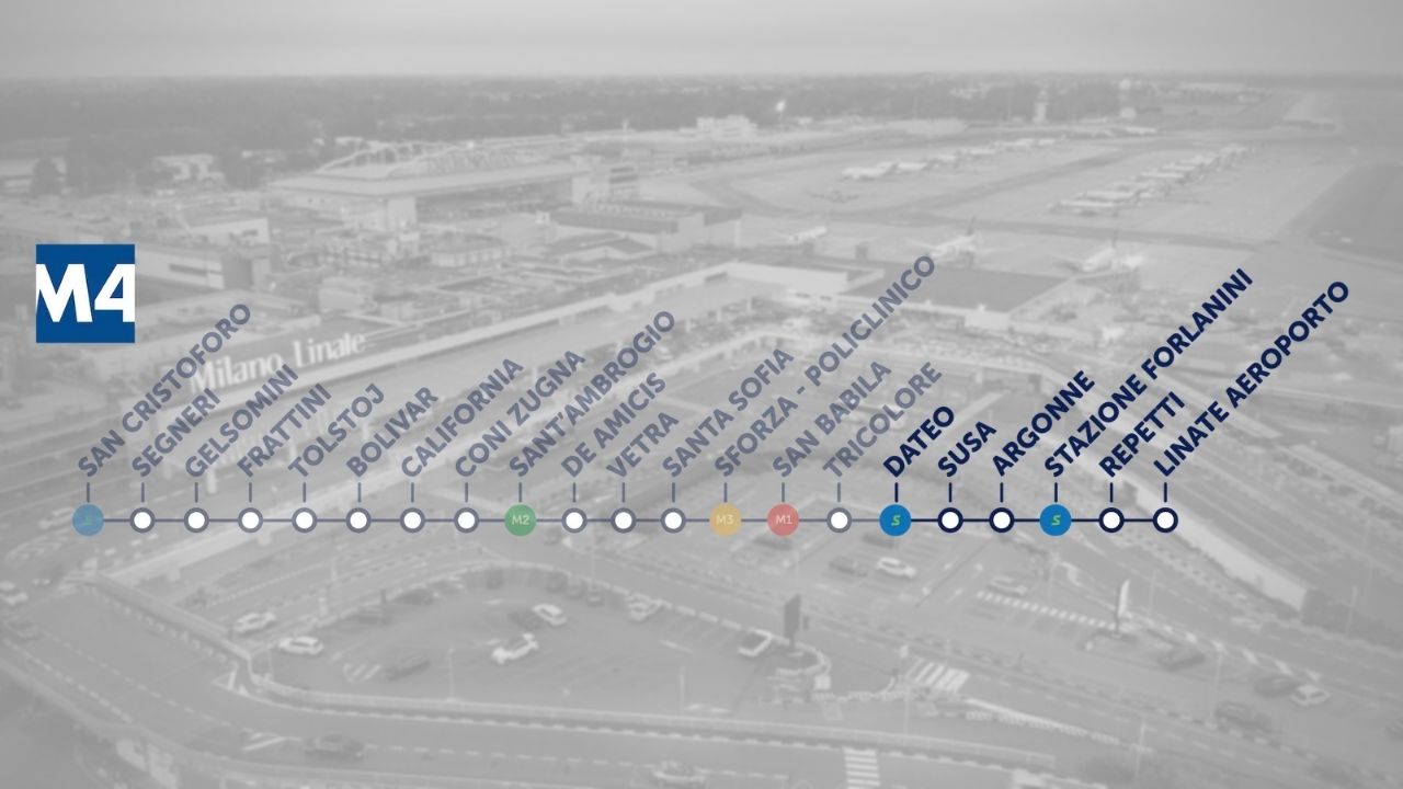 Milano, la Metro arriva a Linate: inaugurata la M4 - BusinessMobility ...