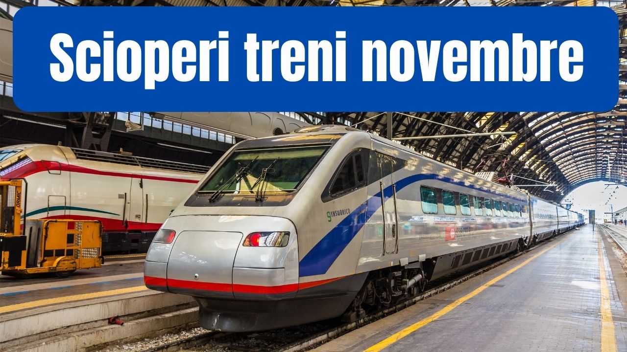 Scioperi treni novembre 2024: tutte le date delle mobilitazioni ...