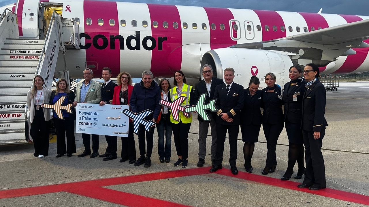 Nuovo volo Palermo-Roma con Condor Airlines - BusinessMobility.travel